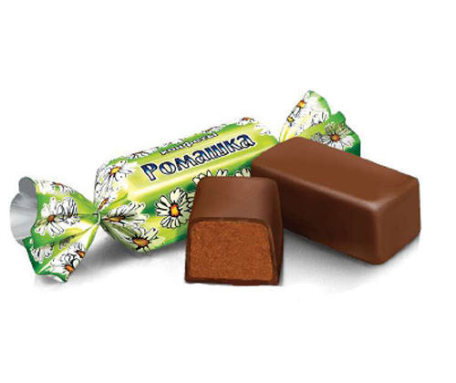 Roshen Candies Romashka Loose 250g - Roshen, Ukraine