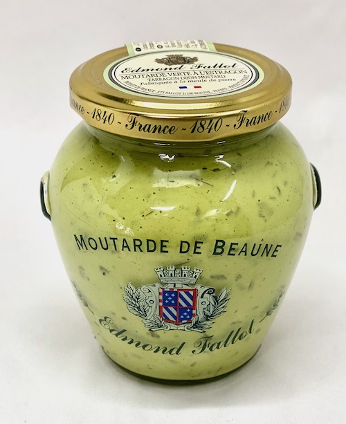 Edmond Fallot Mustard Orsio Jar w/Tarragon 310g / Moutarde Verte a L ...