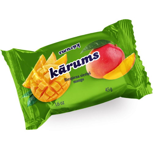 Karums Glazed Curd Snack Mango 45g - Karums, Latvia